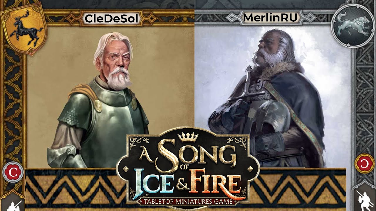 ASOIAF Battle Report 2023 40 pt: Baratheon (Eldon Estermont) vs Stark ...