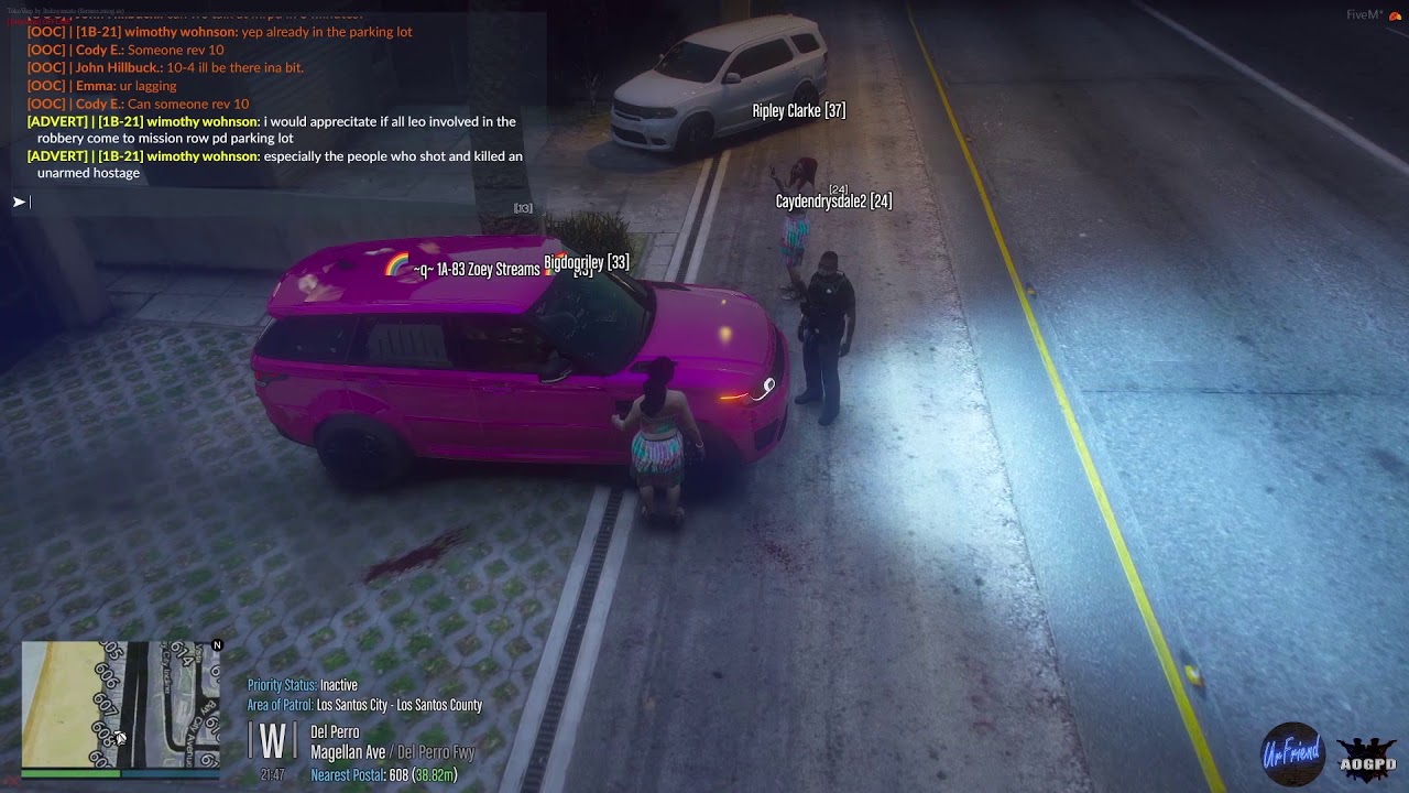 Staff GTA V FiveM Server - YouTube