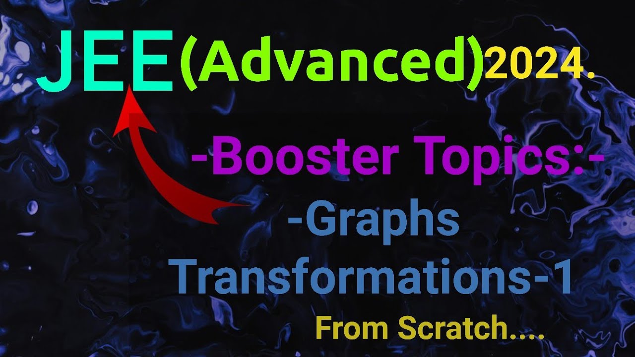 Jee (Advanced) 2024 Graphs Transformations 👍 - YouTube