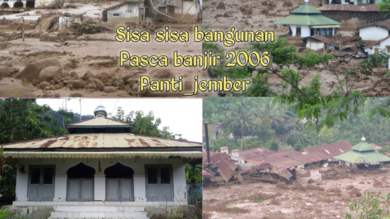 Bangunan tua peninggalan banjir 2006 di kabupaten JEMBER - YouTube