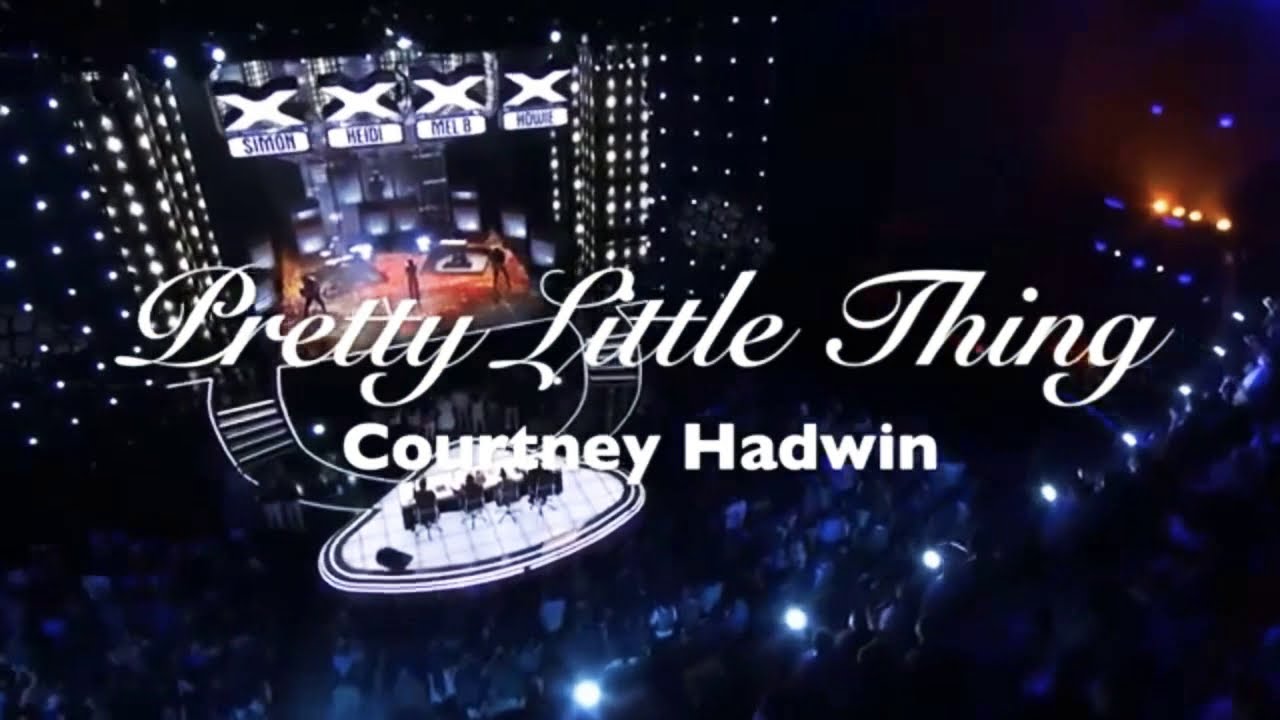 Courtney Hadwin - Pretty Little Thing with lyrics - YouTube