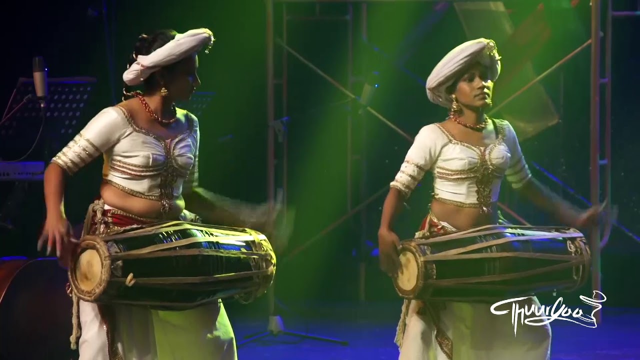 Sri lankan Drummers Thuryaa - All female drums ensemble - Atthya bera ...