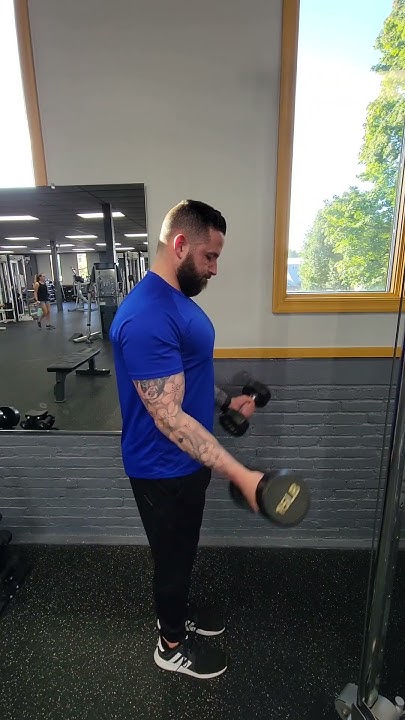Supinating Dumbbell Curl Youtube