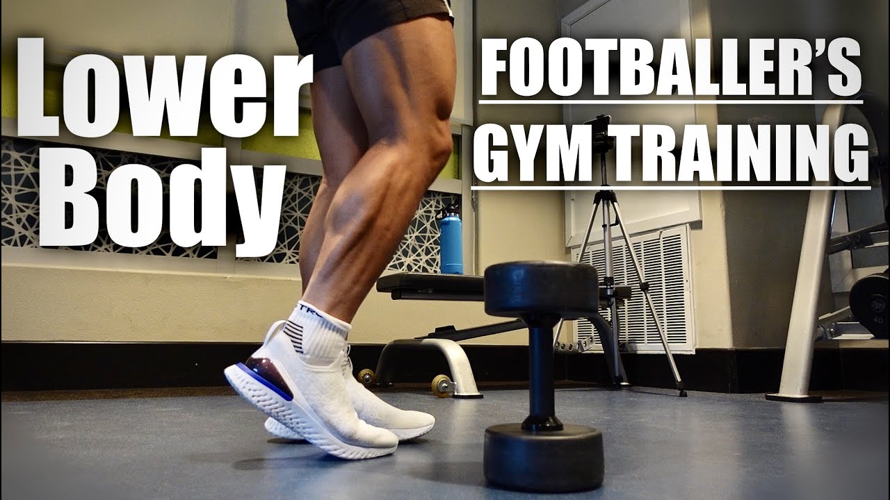 Pro Footballer’s Gym Training | Lower Body | Offseason Training - YouTube