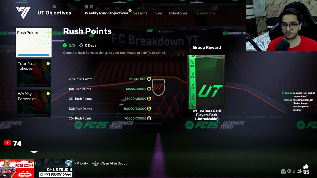 I Opened ALL Rush Objectives Rewards Together And They Were🔥 - YouTube