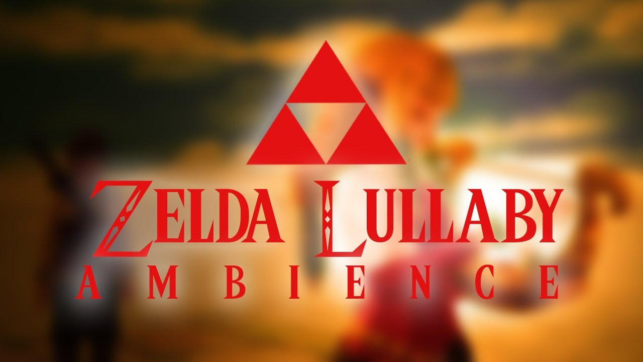 Zelda Lullaby Sleeping Sounds 😴🛌 Relax/Study Zelda Music 🌧Rain Ambience ...