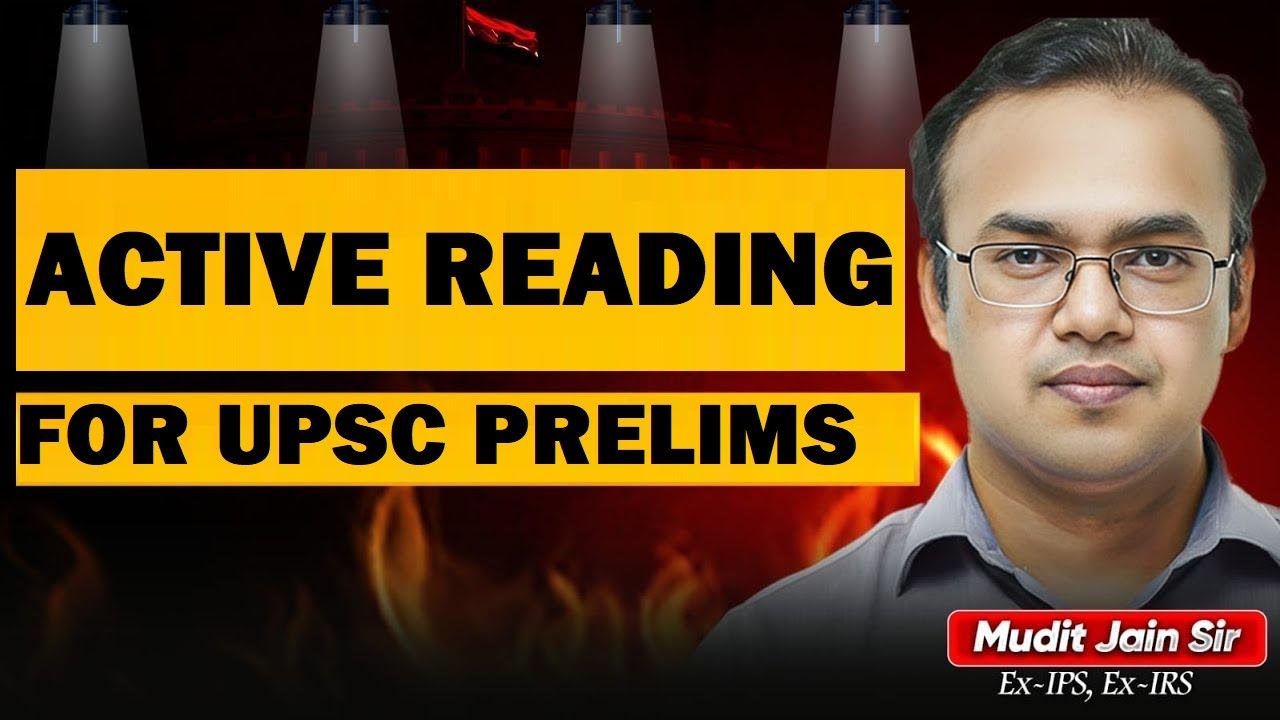 Active Reading for UPSC Prelims - YouTube