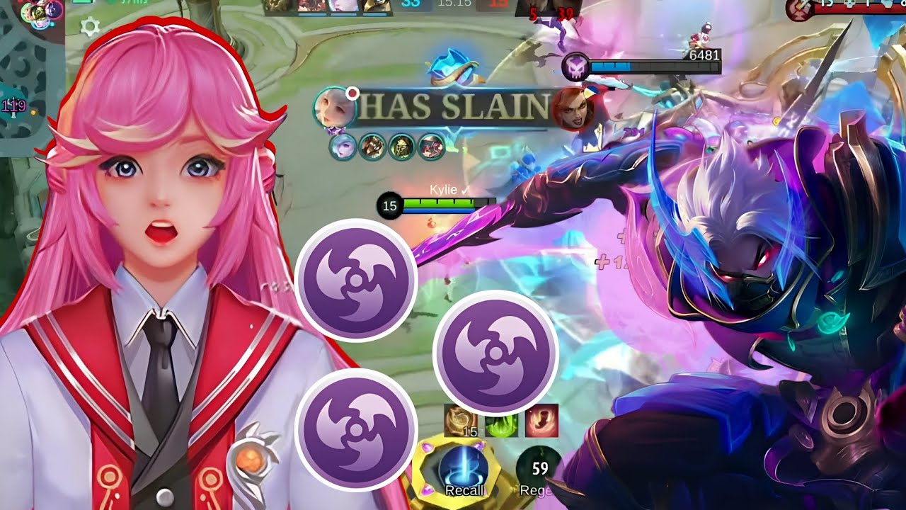 Kagura show How assassination works | Rank with random Teammates #mlbb ...