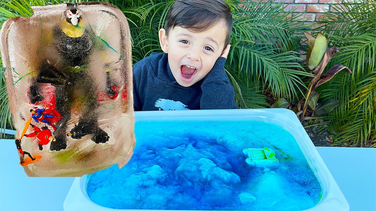 Giant Ice Balloons Melting Toys Easy DIY | Science Experiments for Kids ...