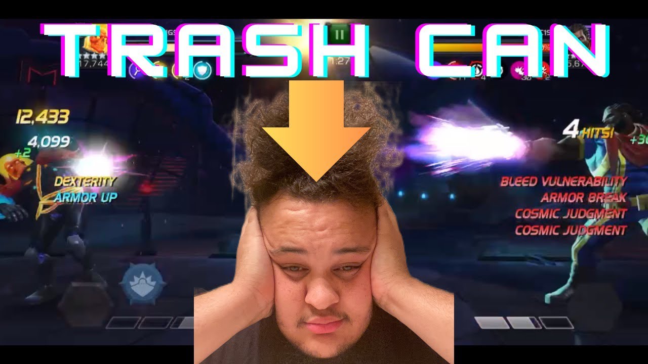 The Last Trash Bender!!?? Battlegrounds Lowlights #3- Marvel Contest of ...