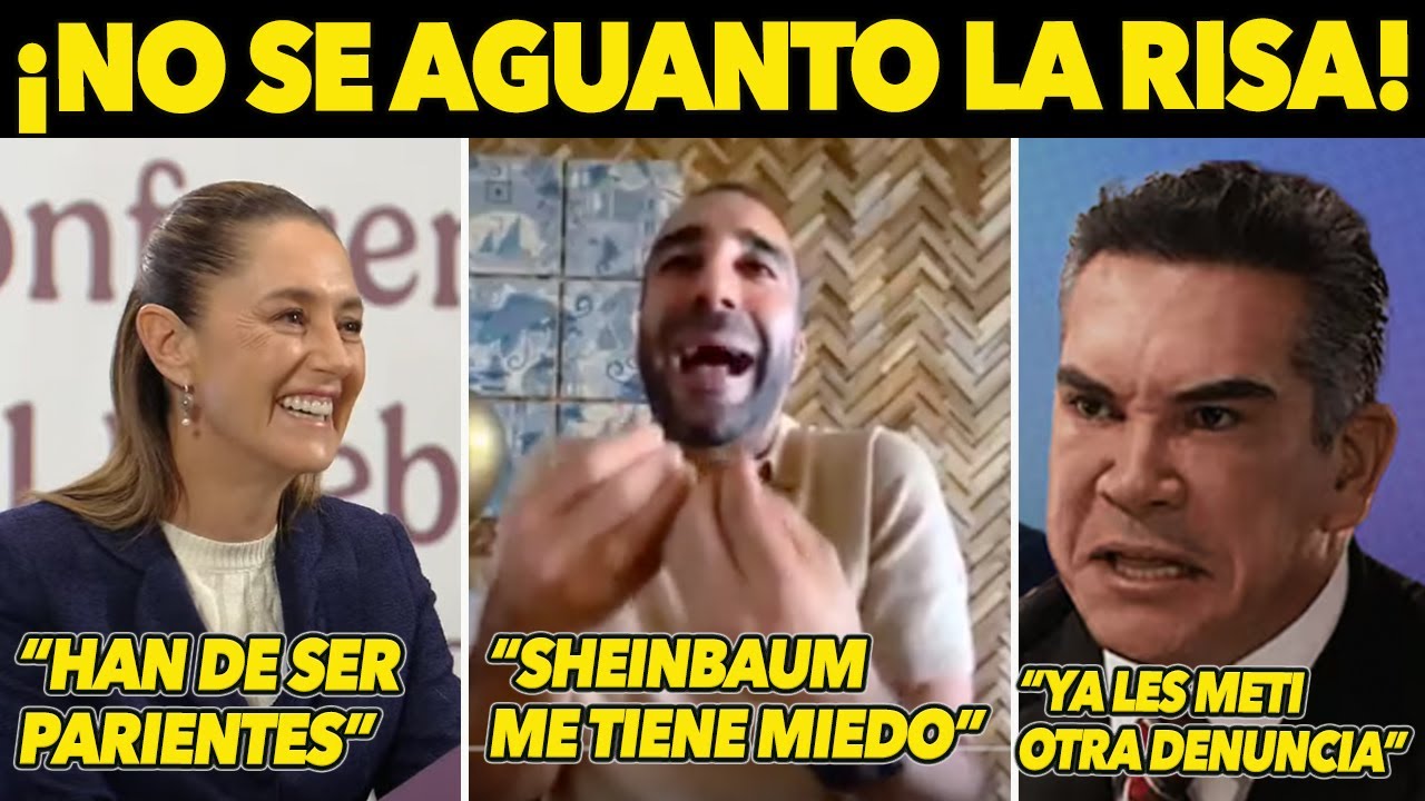 SHEINBAUM SE ATACA DE RISA! REVIENTA A SIMON LEVY, ALITO DENUNCIA A ...