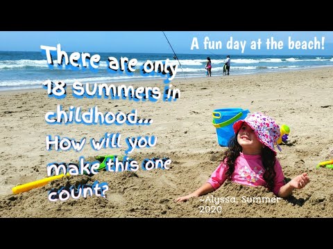 Fun Day at the Beach Day|Beach Day|Summer 2020|Alyssa's day out before ...