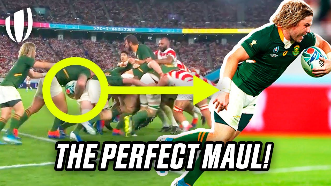 8 AMAZING Mauls Leading to Tries! | Rugby World Cup - YouTube