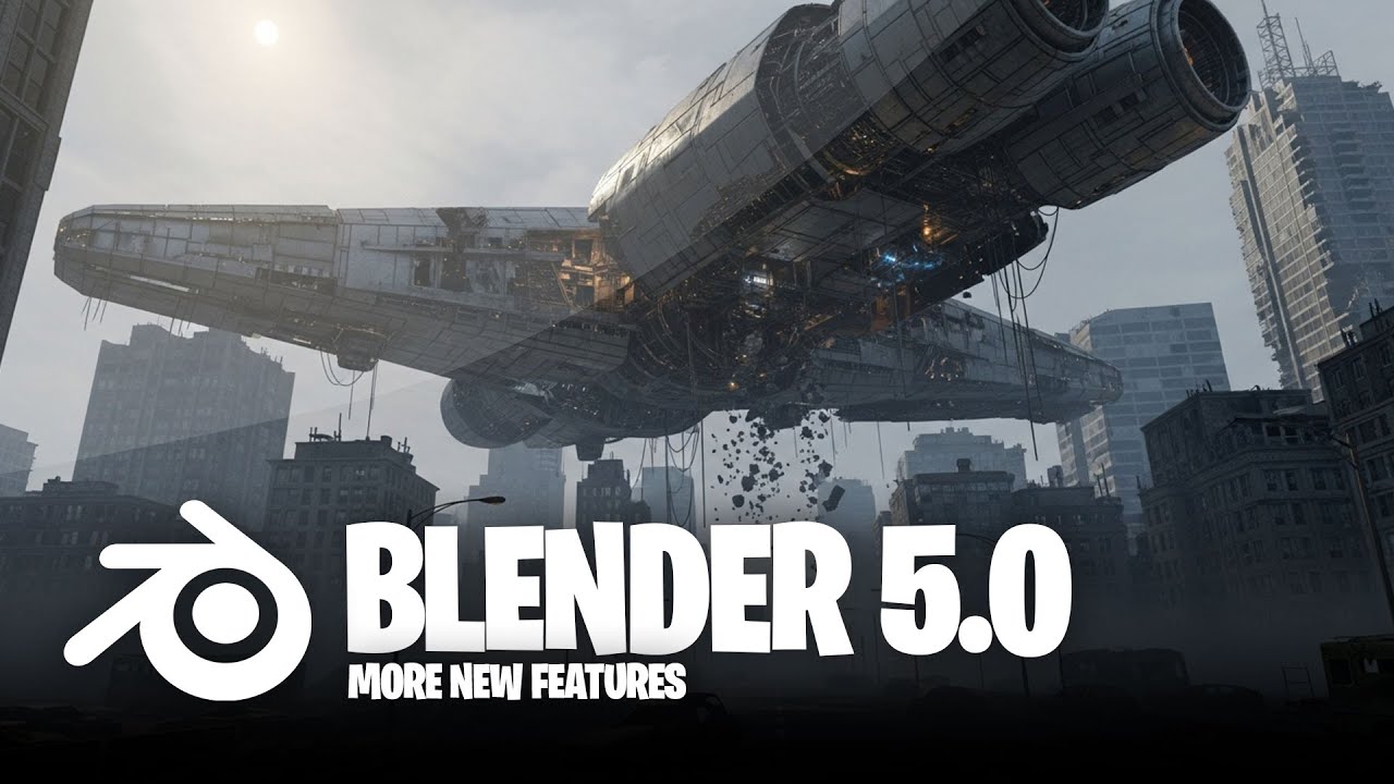 New crazy blender 5.0 features & updates - YouTube