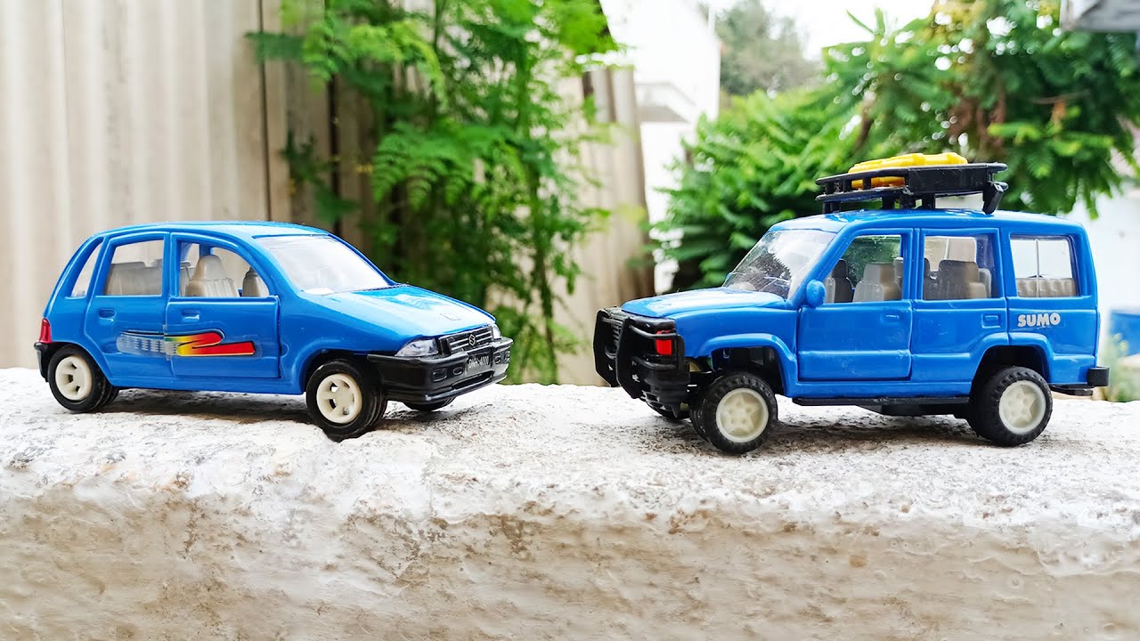 Unboxing of Scale Model Maruti Zen | Tata Sumo Scale 1/32 Model # ...