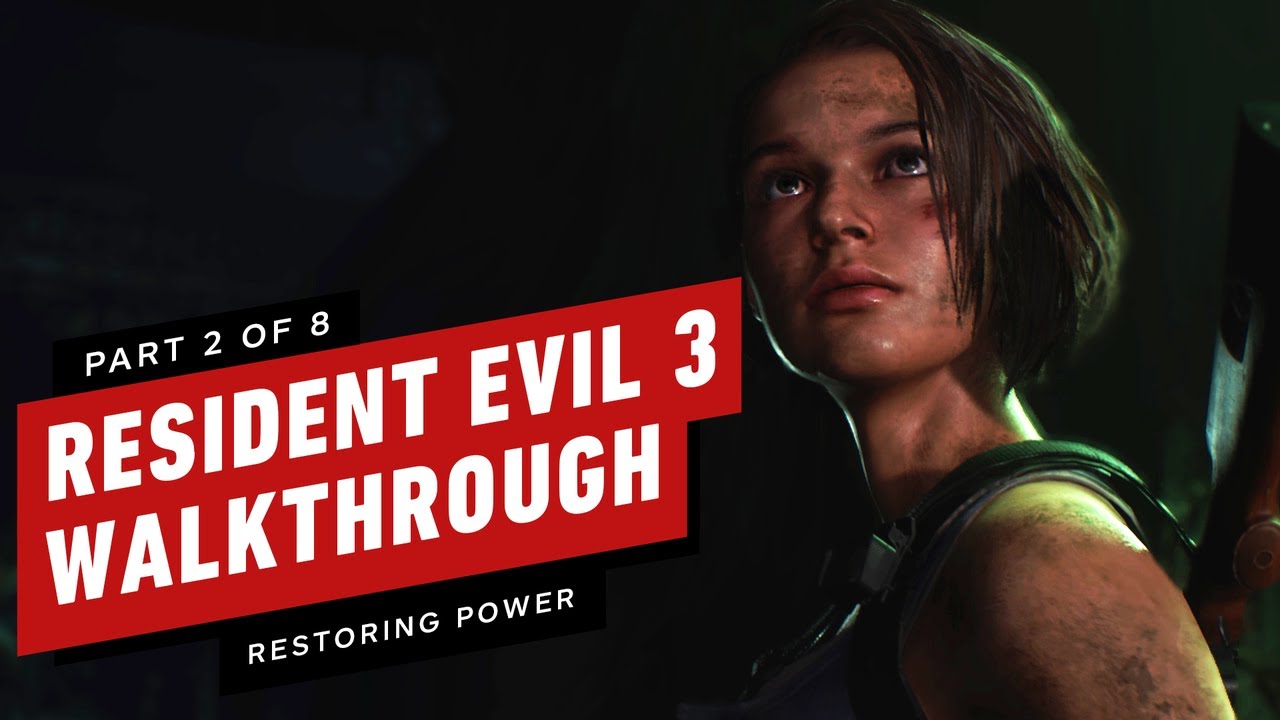 Resident Evil 3 Walkthrough - Restoring Substation Power (Part 2) - YouTube