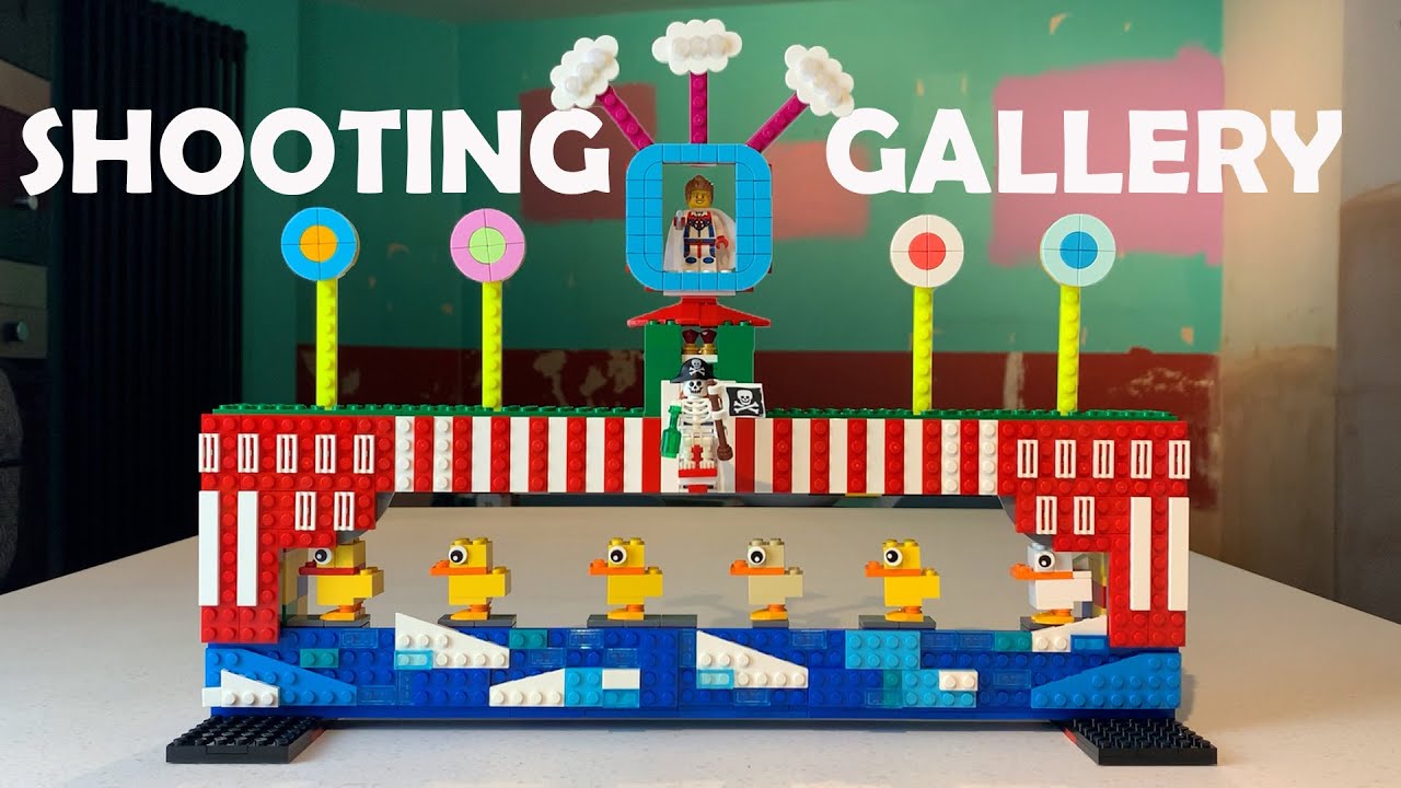 Lego Shooting Gallery x Nerf Gun - YouTube