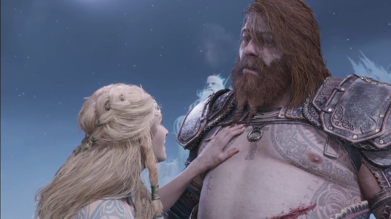 God of War Ragnarök (PS5) Sif Pede que Thor Mate Atreus (Dublado PT-BR ...