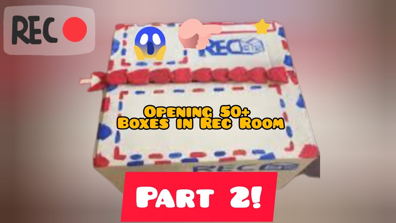 Opening Boxes in Rec Room (Part 2!) - YouTube