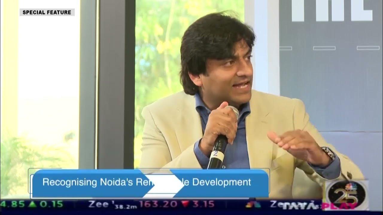CRC CEO Kunal Bhalla's Exclusive View on #TheGrowthStoryOfNoida - YouTube