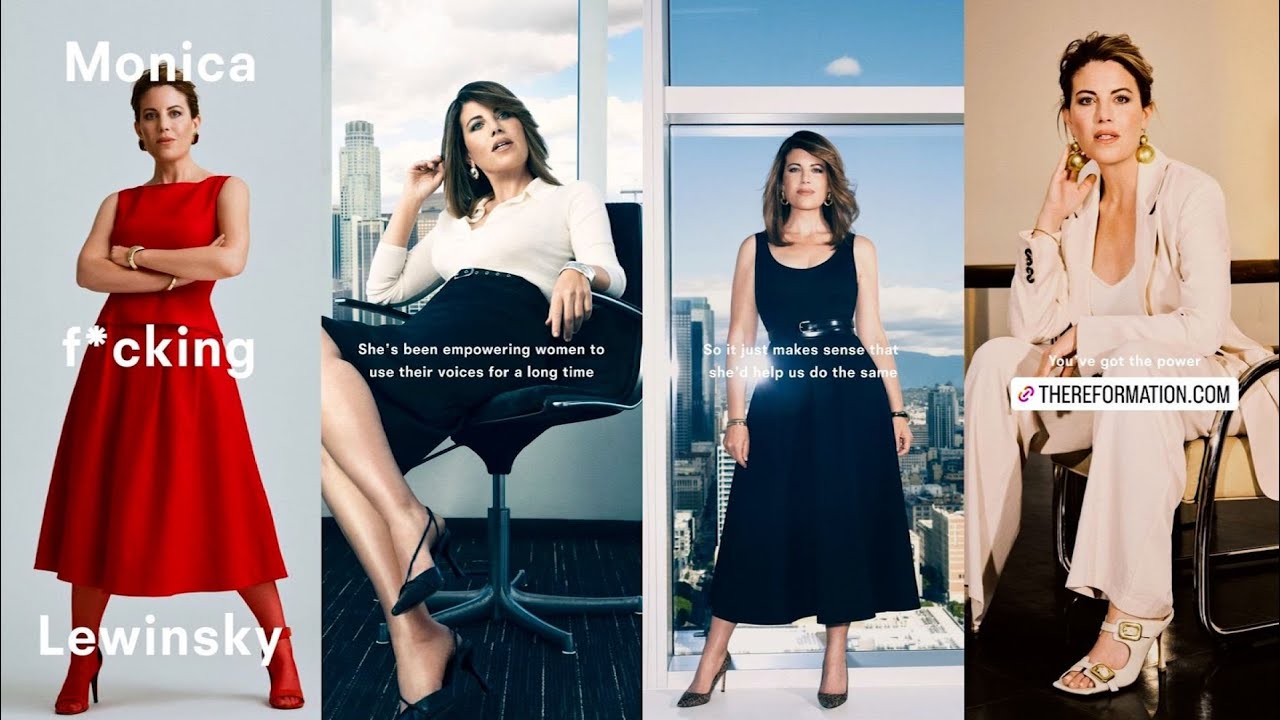Monica Lewinsky Partners with Reformation for Voting Campaign #monica # ...