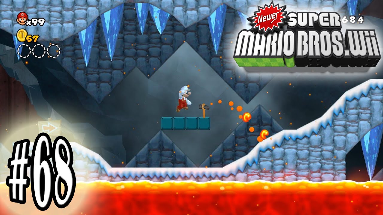 [60 FPS] Let's Play Newer Super Mario Bros. Wii: Part 68 (Dolphin ...