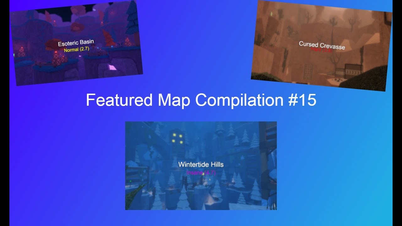 Featured Map Compilation #15 | Flood Escape 2 - YouTube