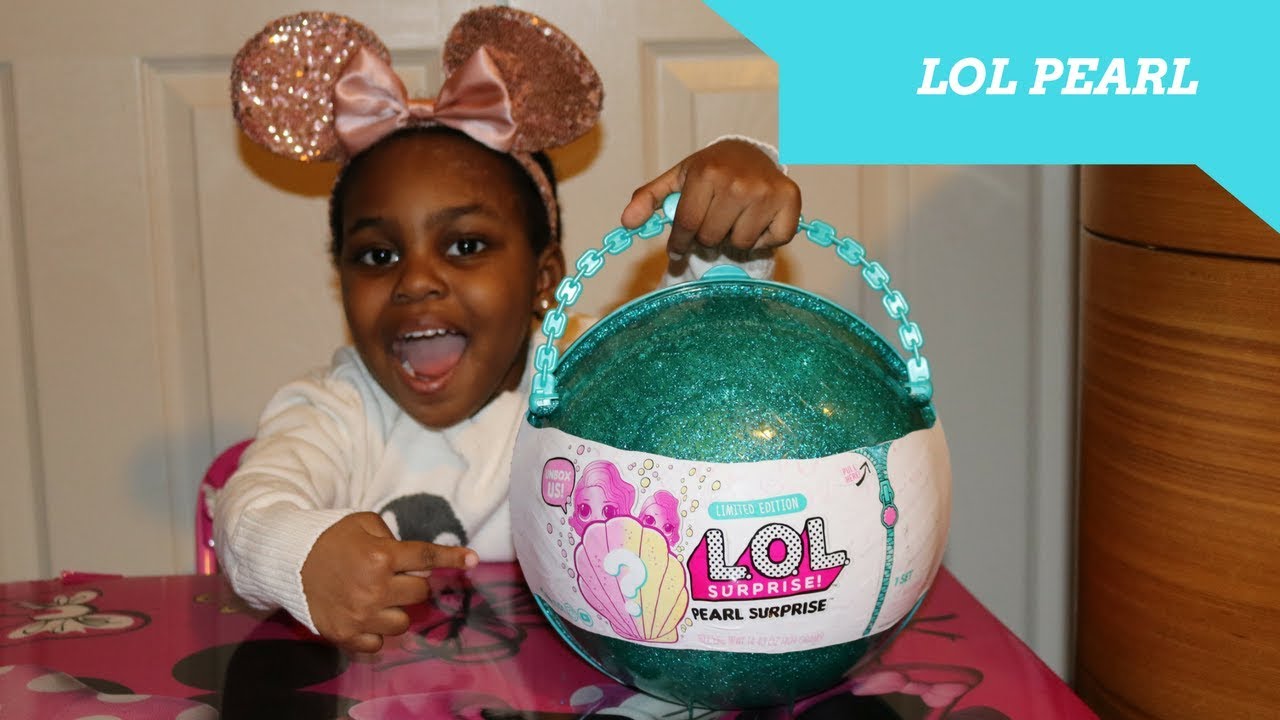 LOL SURPRISE PEARL SURPRISE LIMITED EDITION BLIND BAG WITH FIZZ SHELL ...