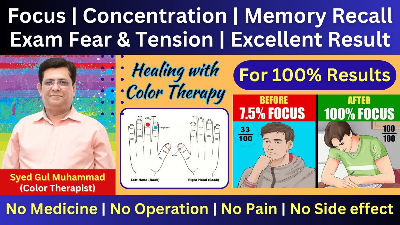 Full Focus | Concentration | Memory Recall | Exam Fear & Tension ...