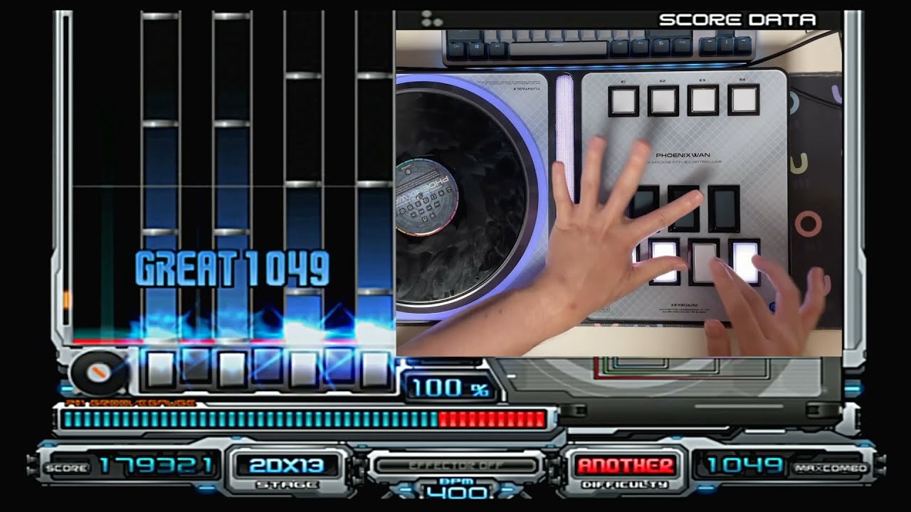[IIDX] DUE TOMORROW (ANOTHER) Full Combo. - YouTube