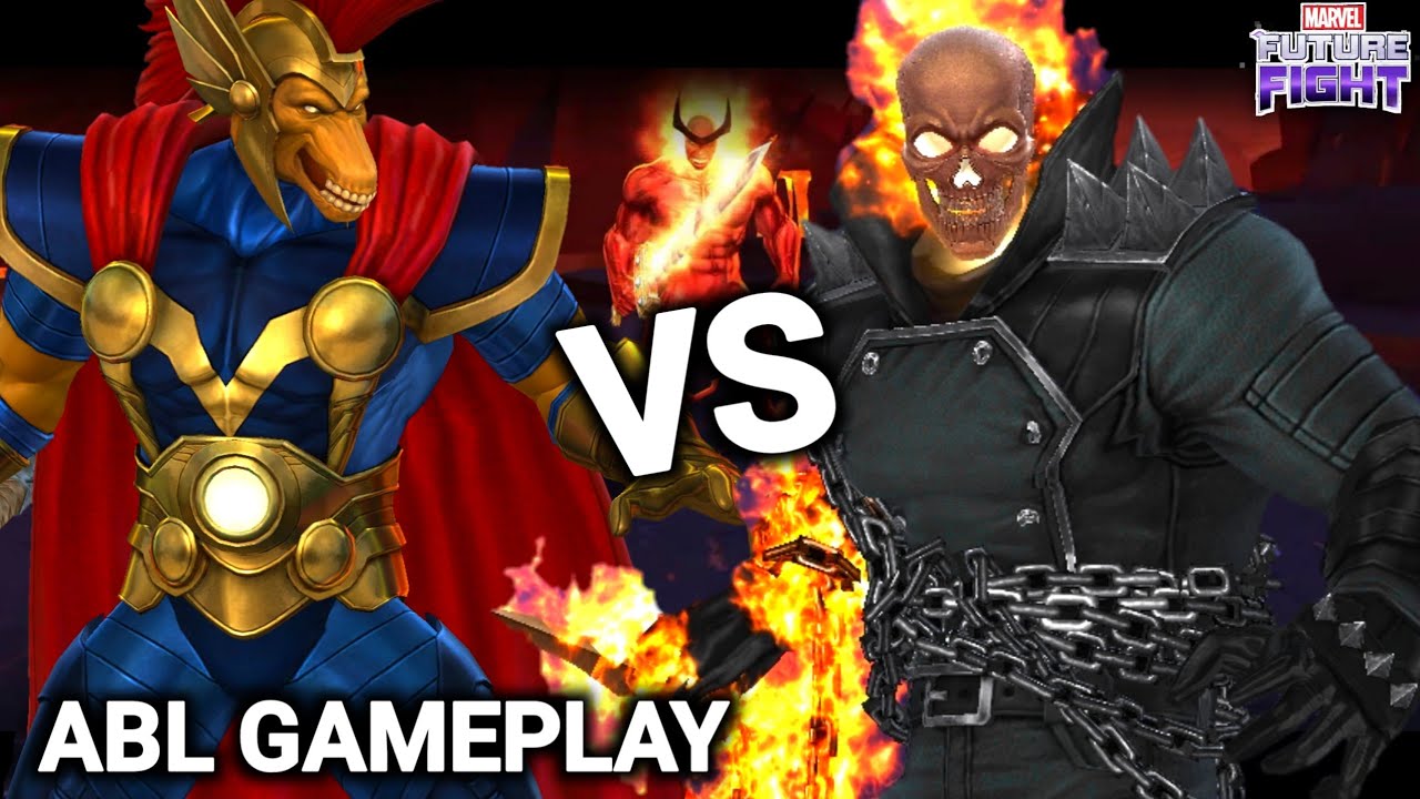 Beta Ray Bill VS Ghost Rider ABL Gameplay Marvel Future Fight - YouTube