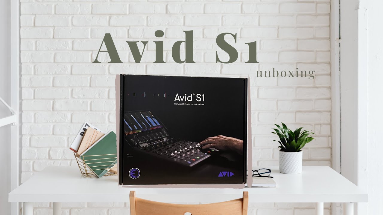 unboxing the Avid S1 for my home studio - YouTube