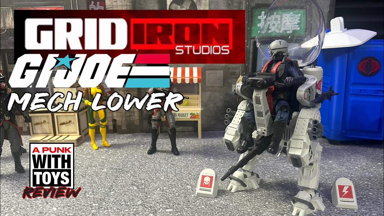 Gridiron Studios Mech Lower for GI Joe Flight Pod Review - YouTube