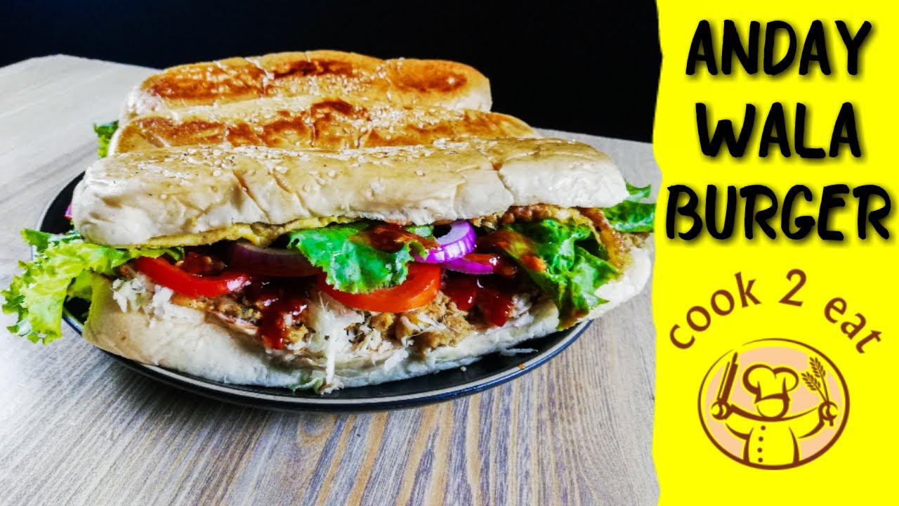anda shami| shami burger banane ka tarika| egg shami burger|barger ...