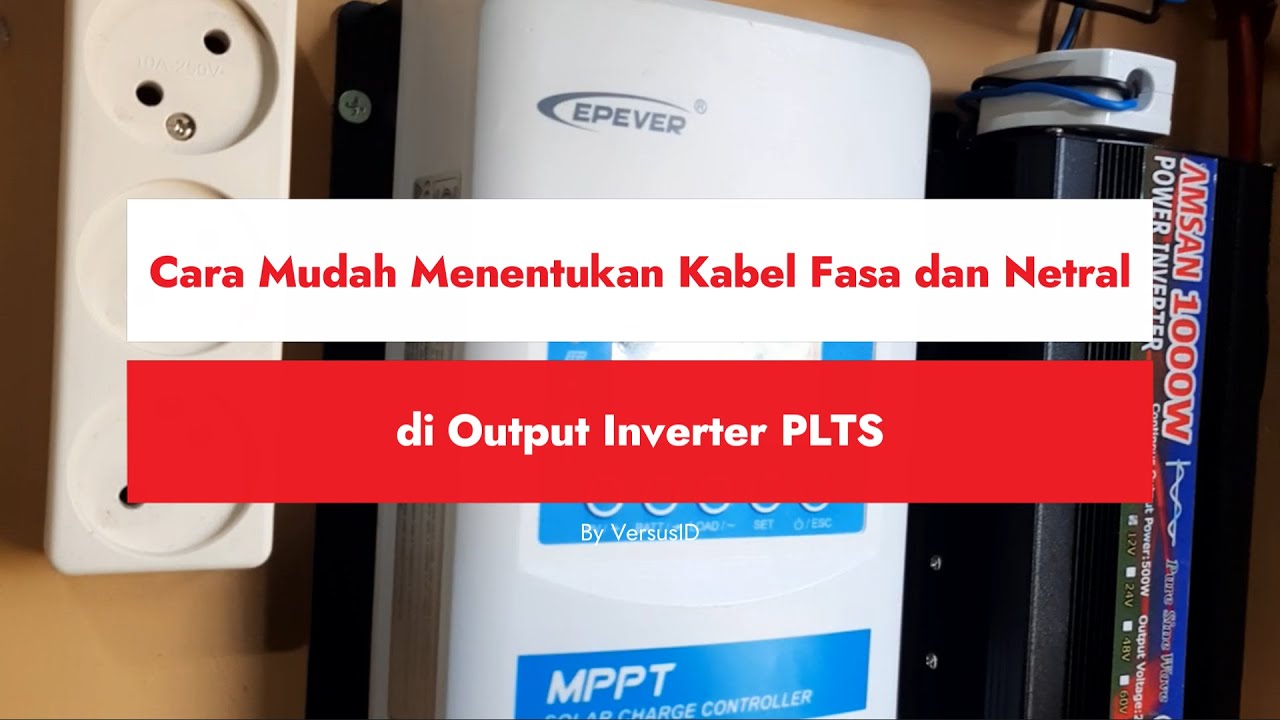 Cara Mudah Menentukan Kabel Fasa dan Netral di Output Inverter PLTS ...