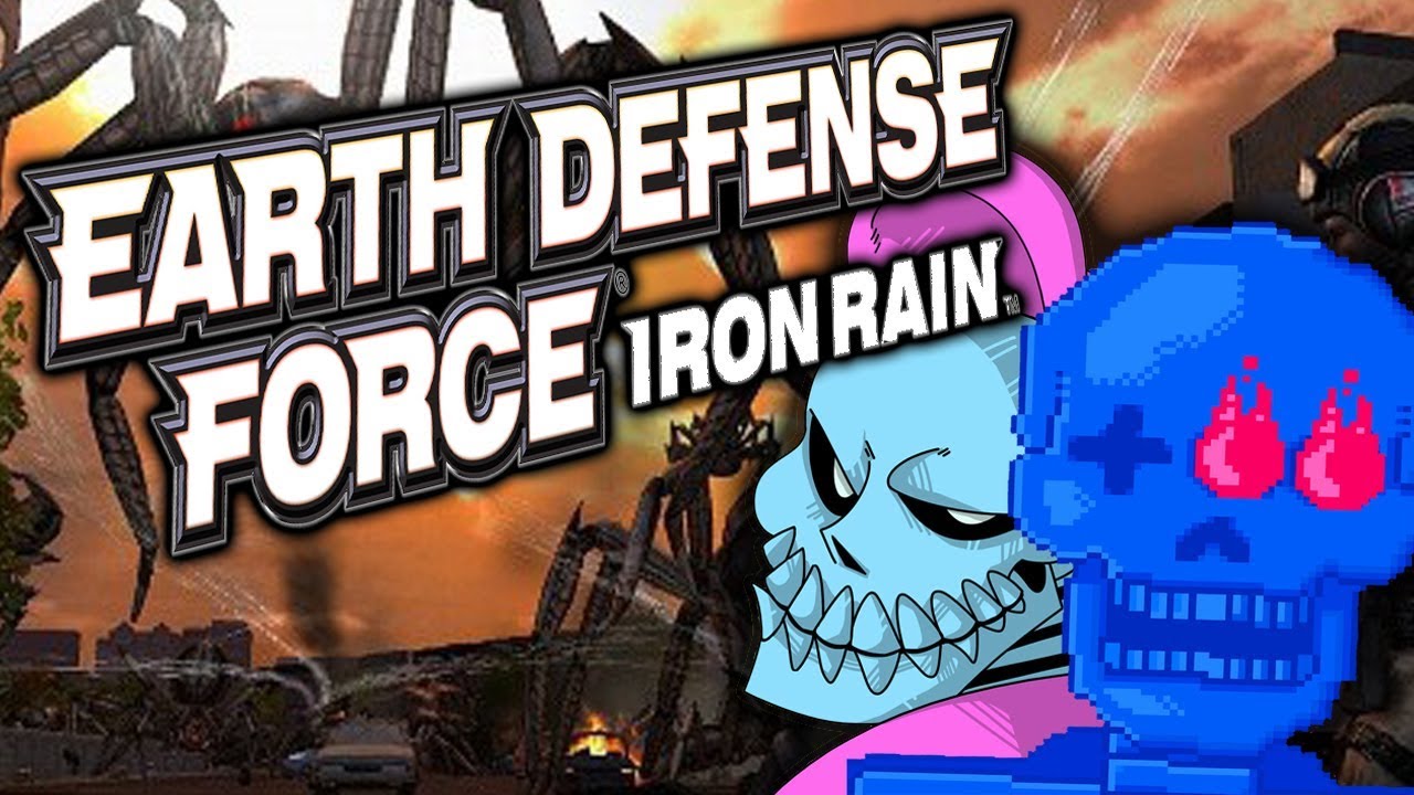 Earth Defense Force Iron Rain - Matt & Derek Co-Op! - YouTube
