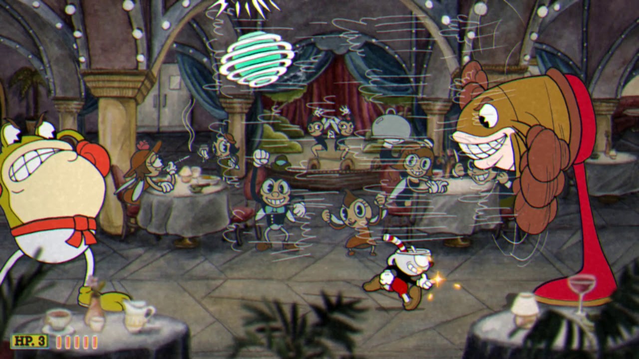 Cuphead (PC): Ribby and Croaks in "Clip Joint Calamity" - Expert (Grade ...