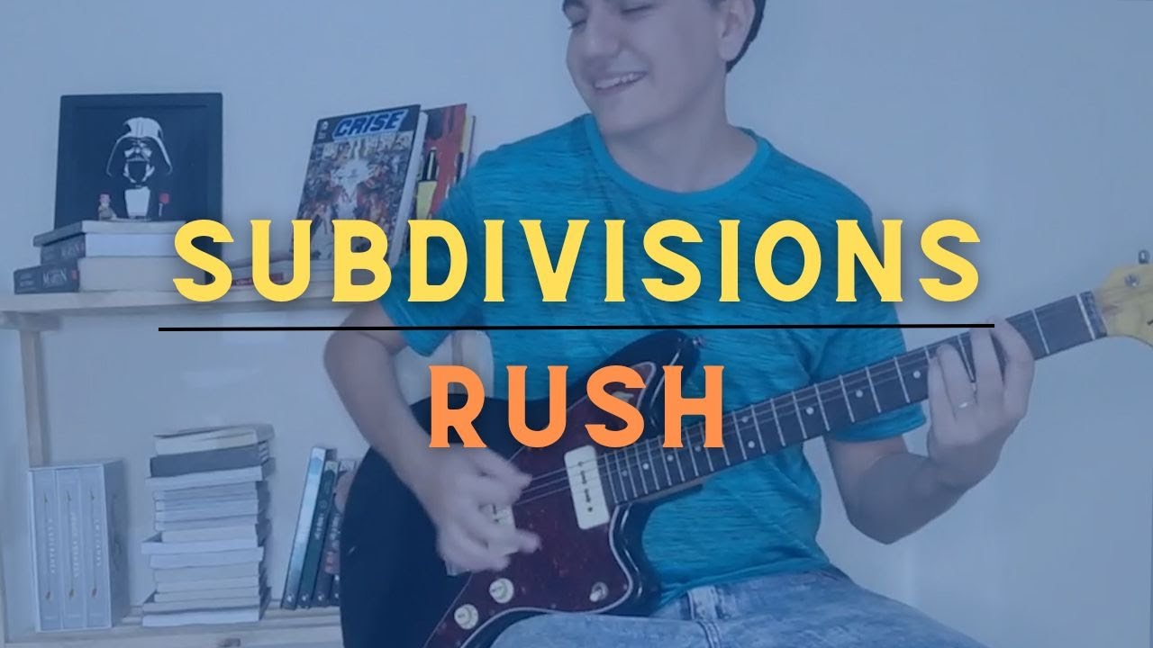 SUBDIVISIONS || RUSH ( Guitar Cover by Pedro Correia) - YouTube