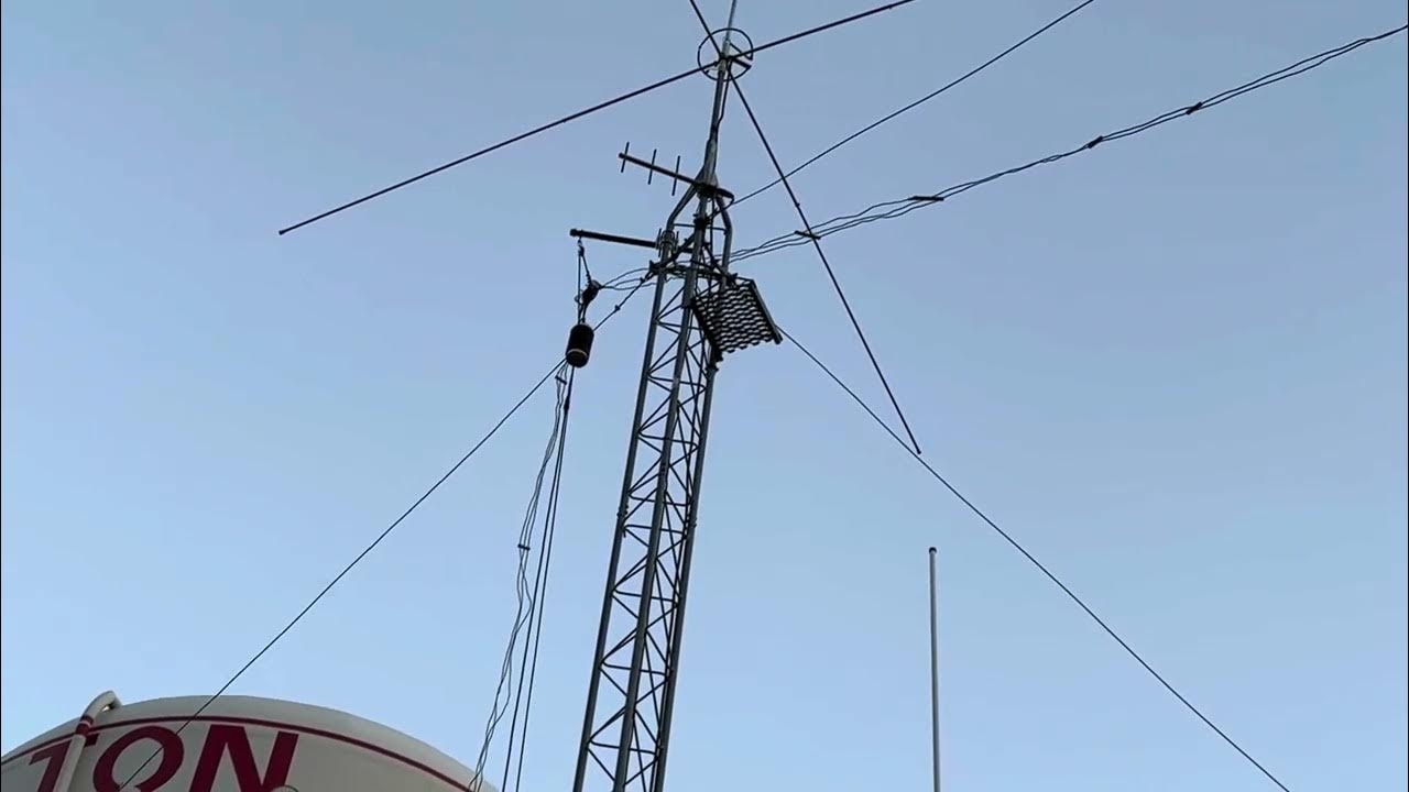 Alpha Delta DX LB Plus antenna - YouTube