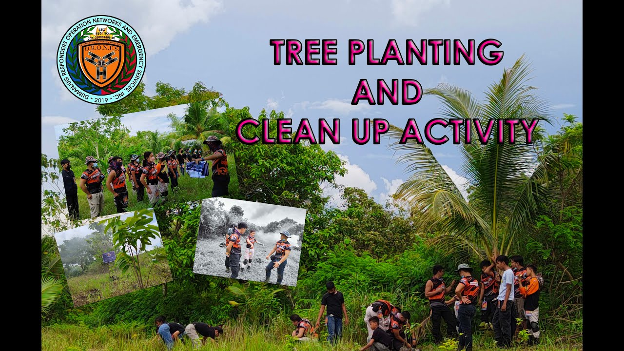 TREE PLANTING & CLEAN UP ACTIVITY @ BARANGAY CANDABONG - YouTube