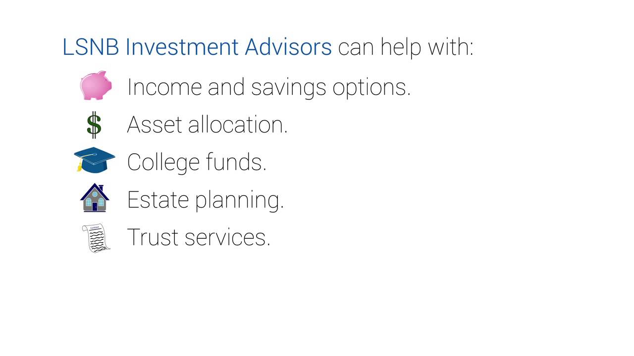 Investments - Grow with LSNB - YouTube