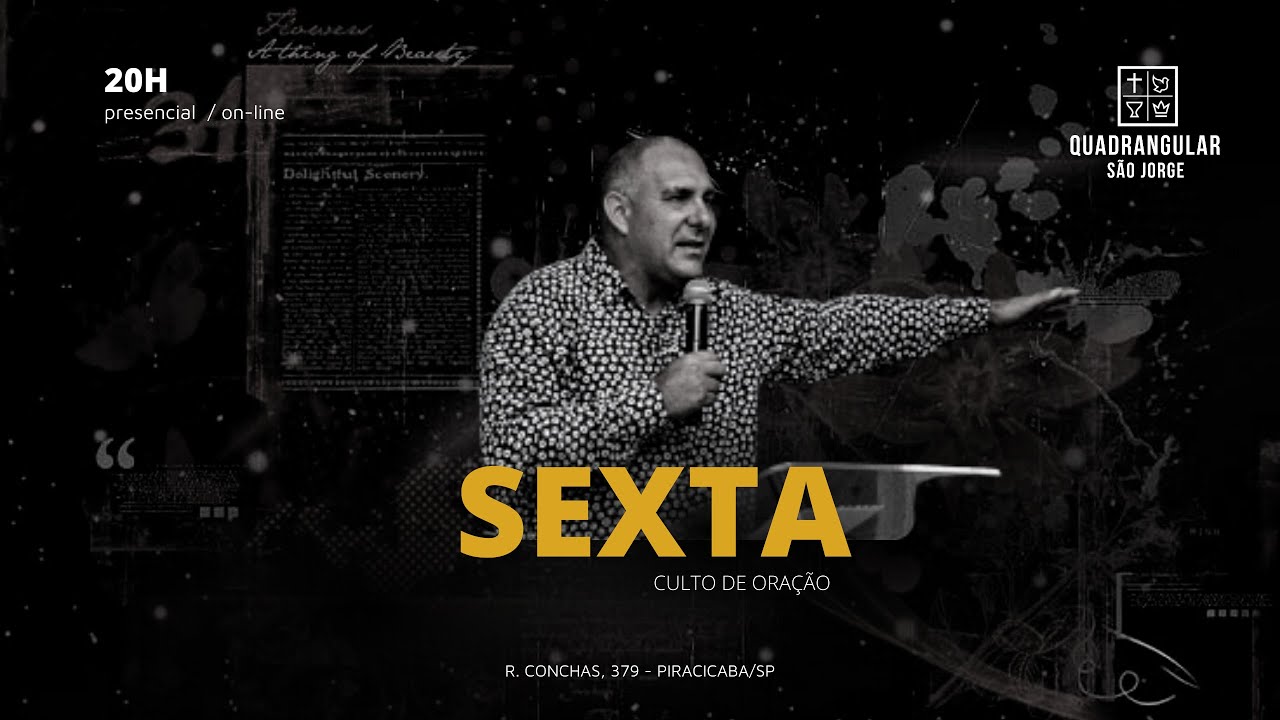 CULTO DE ORAÇÃO | PR. MARCOS BOMBO | 20/06/2025 | 20H - YouTube