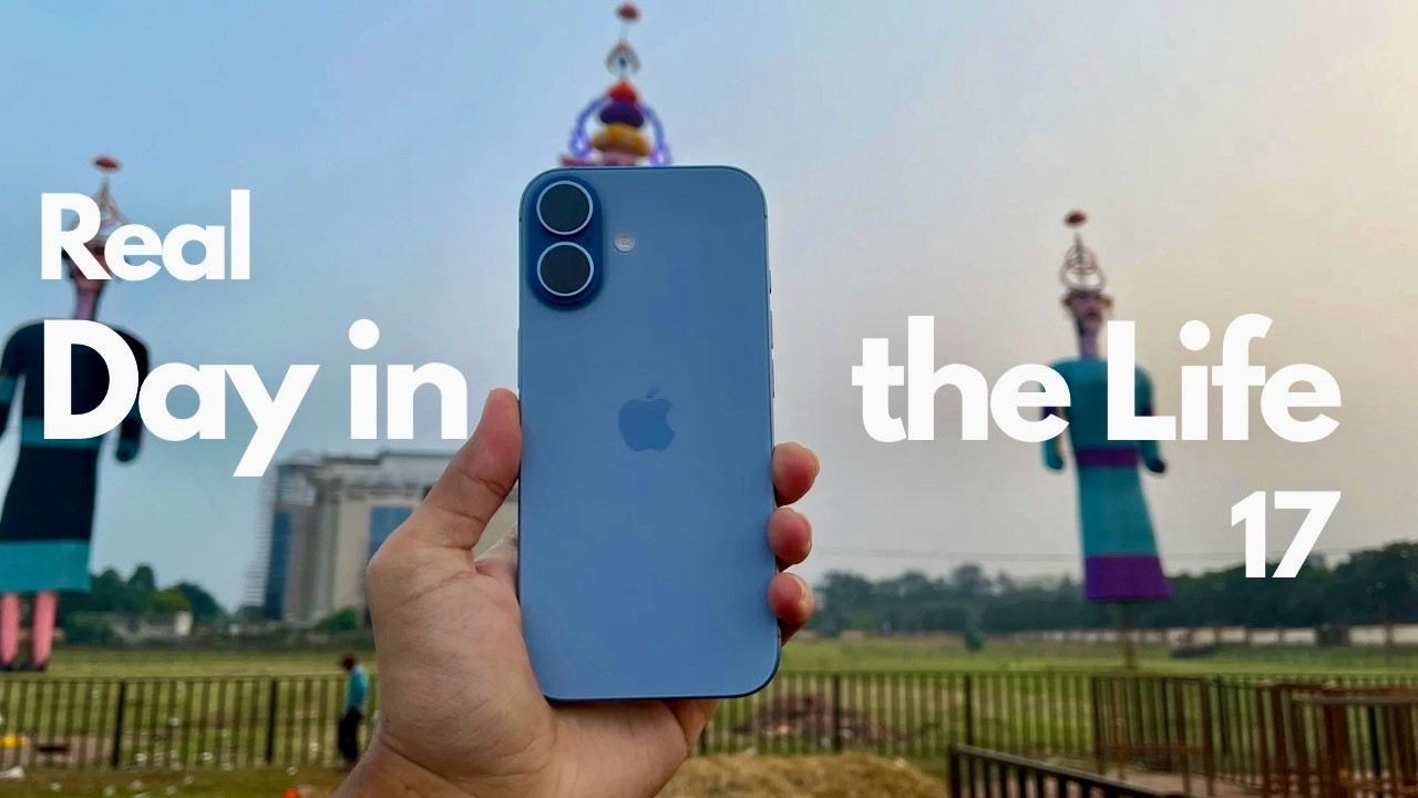 IPhone 17 REAL Day In The Life (Battery, Camera, etc) - YouTube