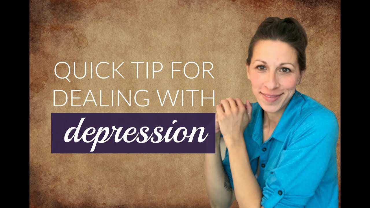 Quick Tip to Help With Depression - YouTube