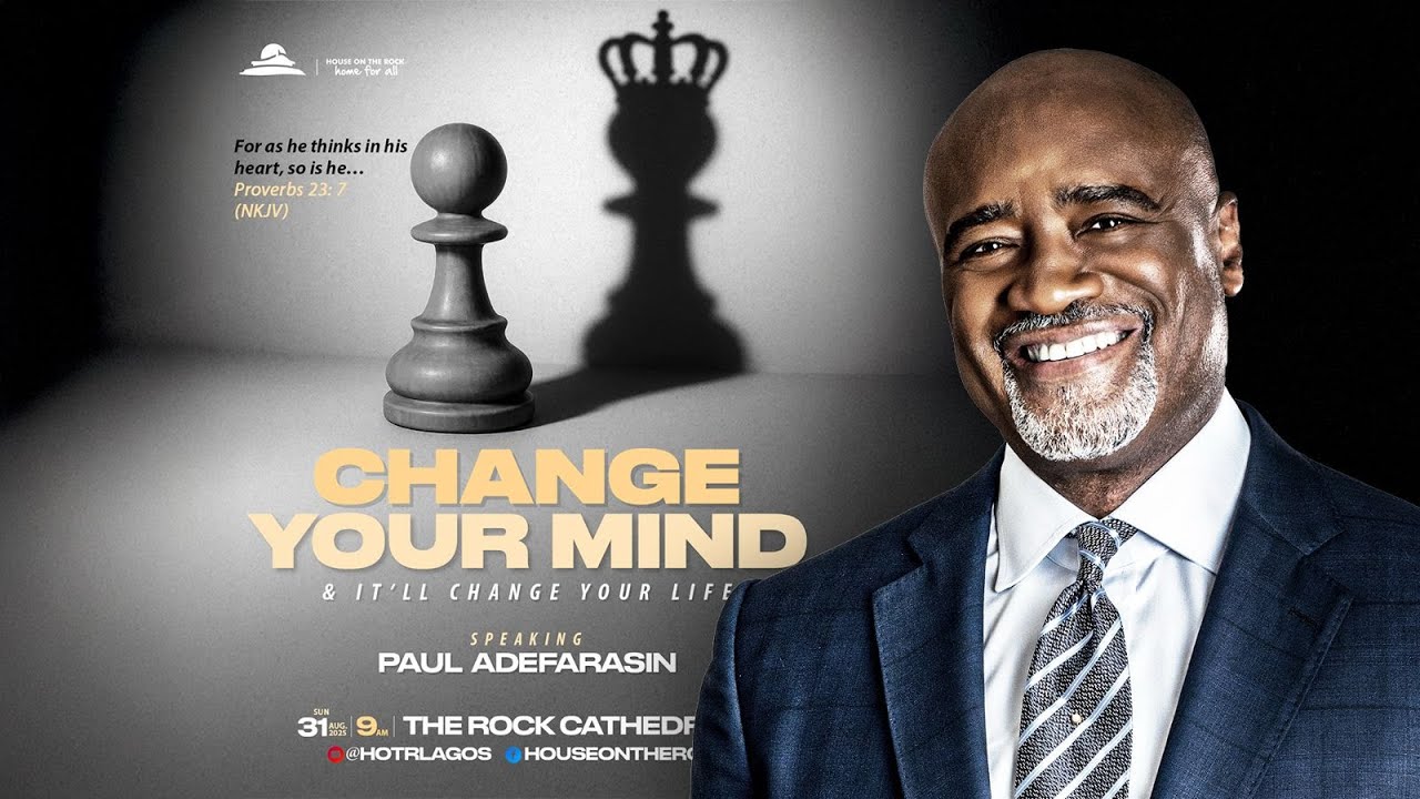 CHANGE YOUR MIND & IT'LL CHANGE YOUR LIFE | Sunday Service | 31-Aug ...