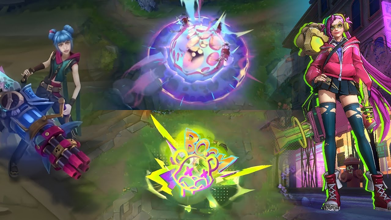【COMPARISON】 Supervillain Jinx Fantasy Vs Arcane Fractured Jinx ...