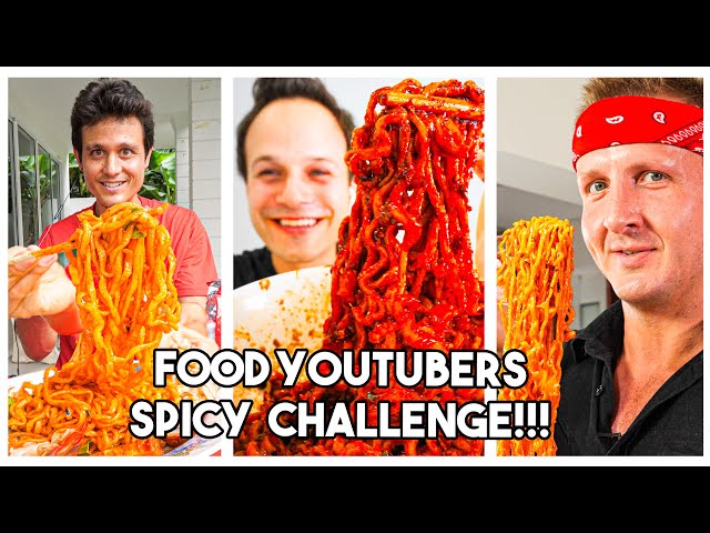 Spicy Korean Fire Noodle Challenge Secret World