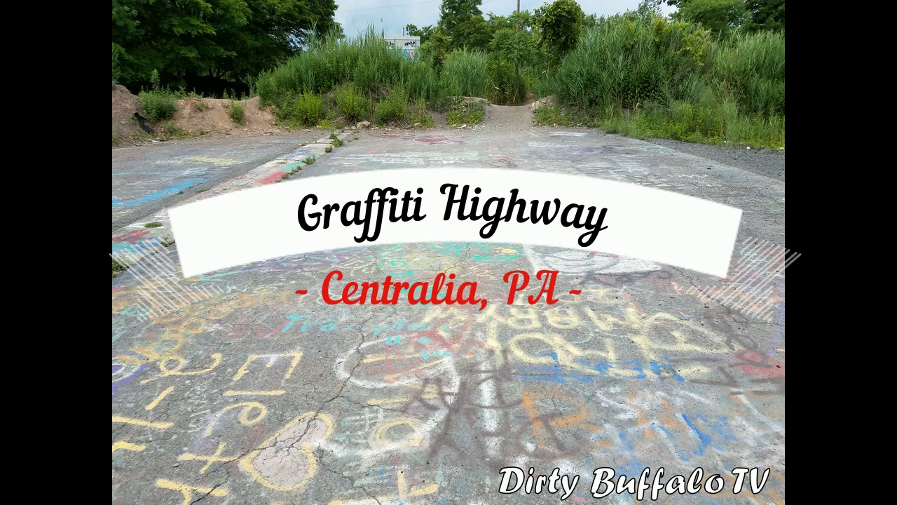 Graffiti Highway In Centralia, PA - YouTube