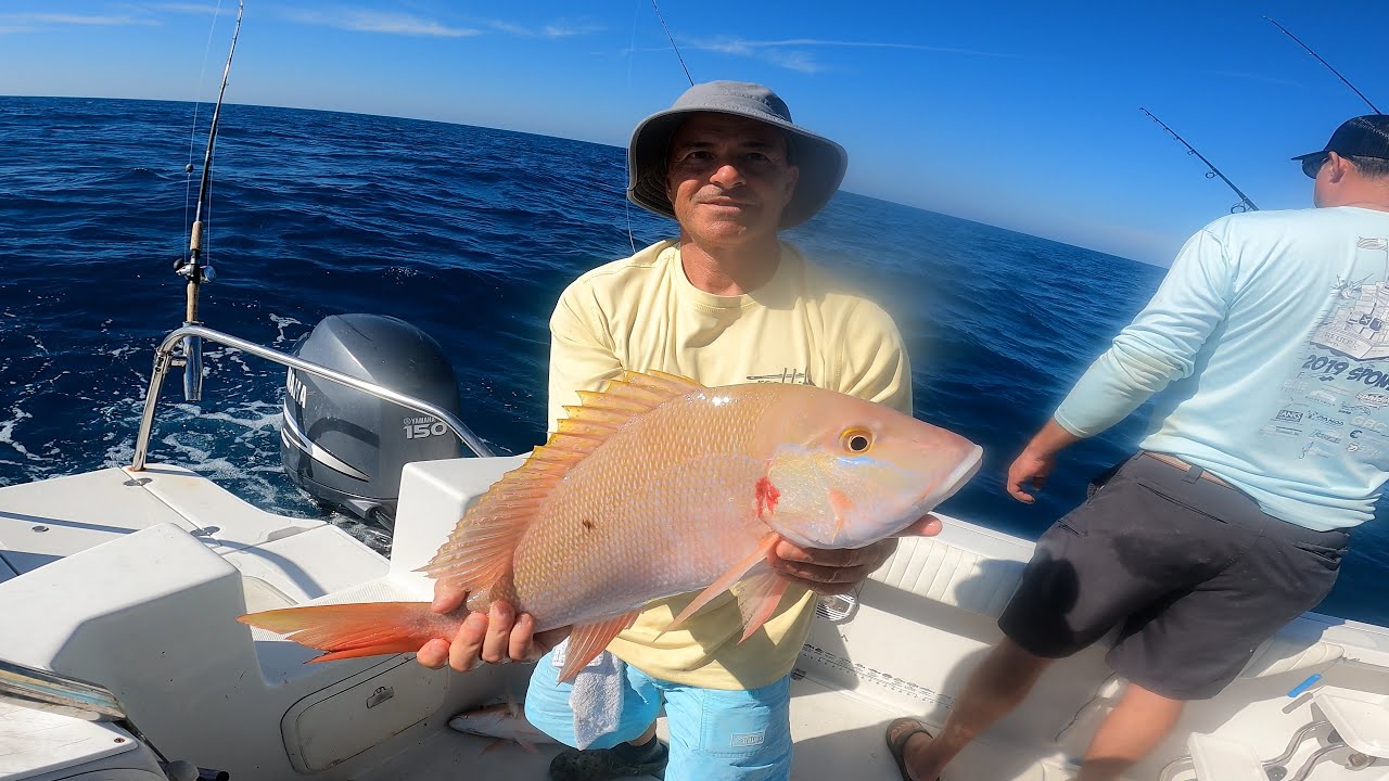 EPIC Mutton Snapper Bite Fishing out of Marco Island, Florida *Catch ...
