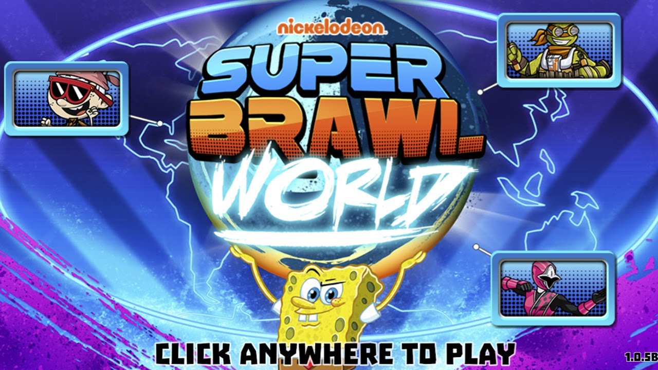 Spongebob and Patrick Star - Super Brawl World [Nickelodeon Games ...